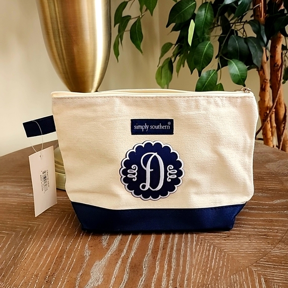 Simply Southern | Accessories | Accessory Bag With Initial D | Poshmark